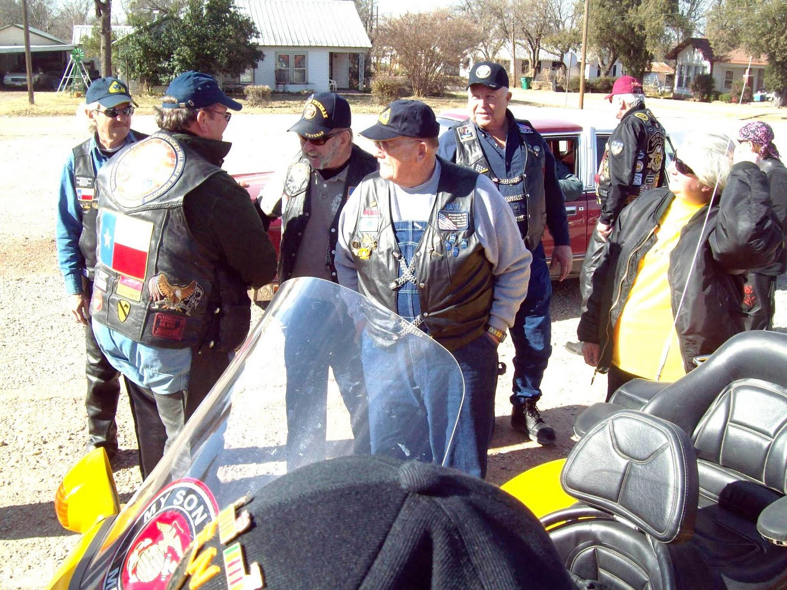 NORTH TEXAS BIKERS IV: PGR MISSION:CLAUDE MORRISON SR. U.S.M.C. 12-09-10