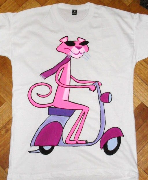 Luli Morucci: Remera de Pantera Rosa