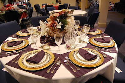 Southern Seven: Ladies Banquet Tables