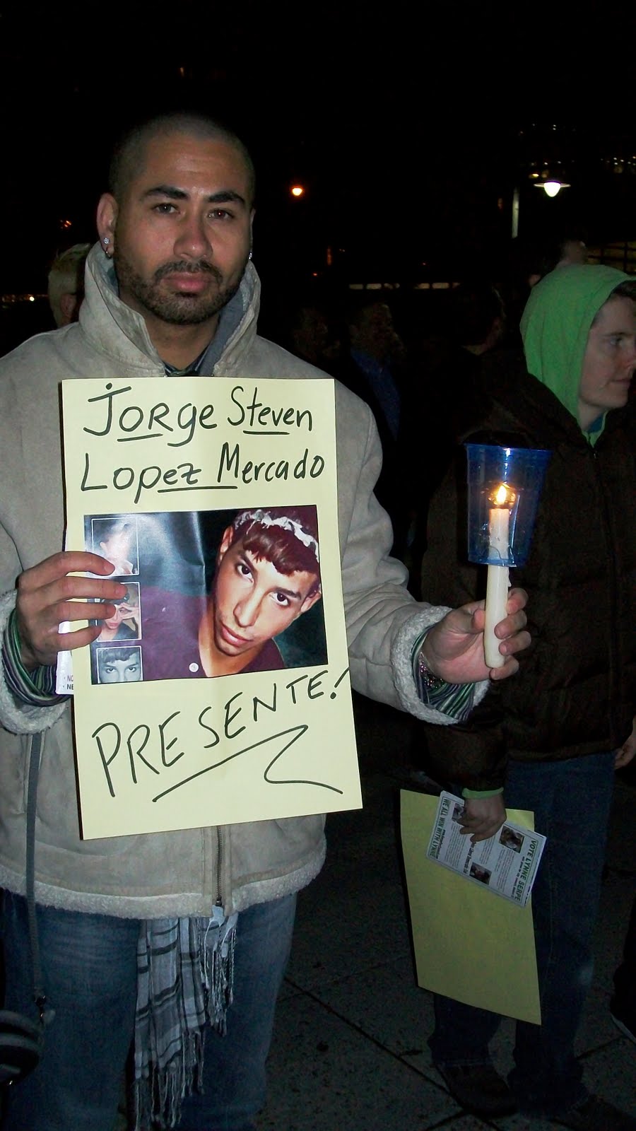 Boy in Bushwick: Hundreds attend New York vigil for Jorge Steven Lopez ...