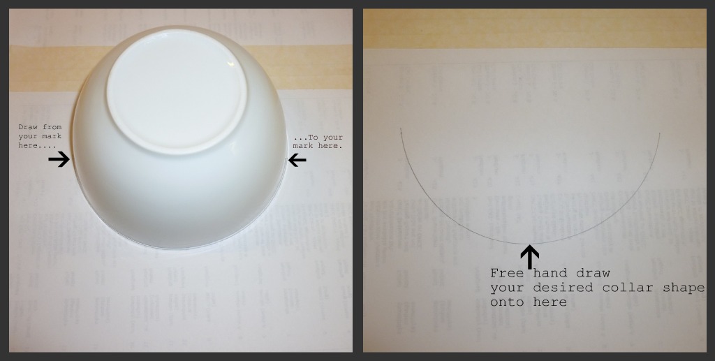 sugarmouse: Preppy pan collar makeover....A tutorial, eeek.!