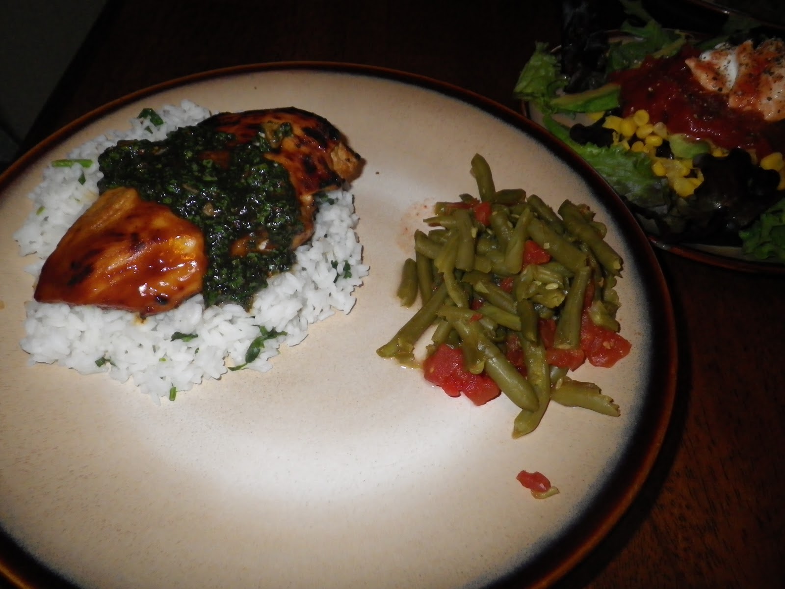 COOKING WITH Z SPICE: Mahogany Chicken with Chimichurri Sauce