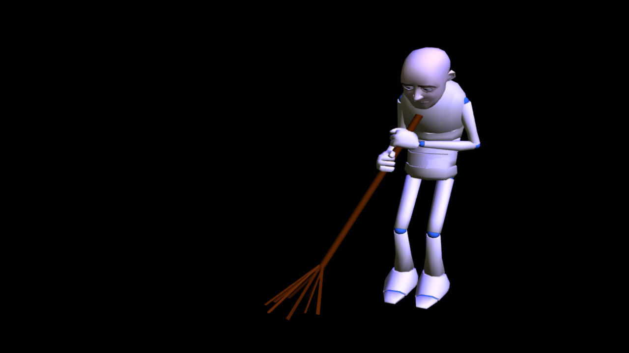 Nichole Saunders Art blog: sad janitor