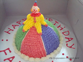 Ling's Passion: Clown Cake