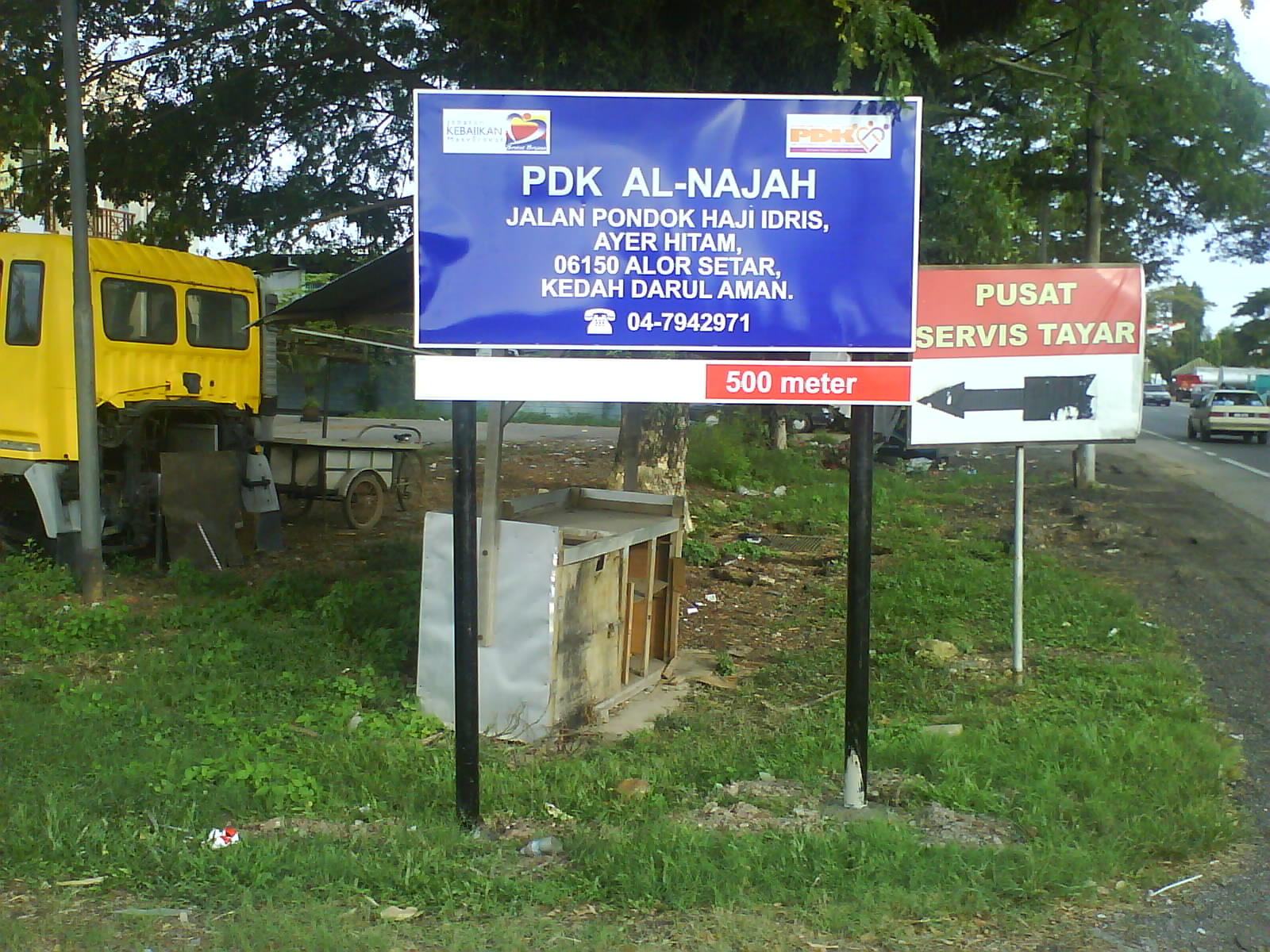 Khalifah Waja: Projek Signboard PDK, Jabatan Kebajikan Masyarakat.