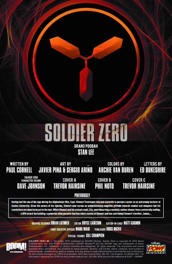 Review - Stan Lee's Soldier Zero #2