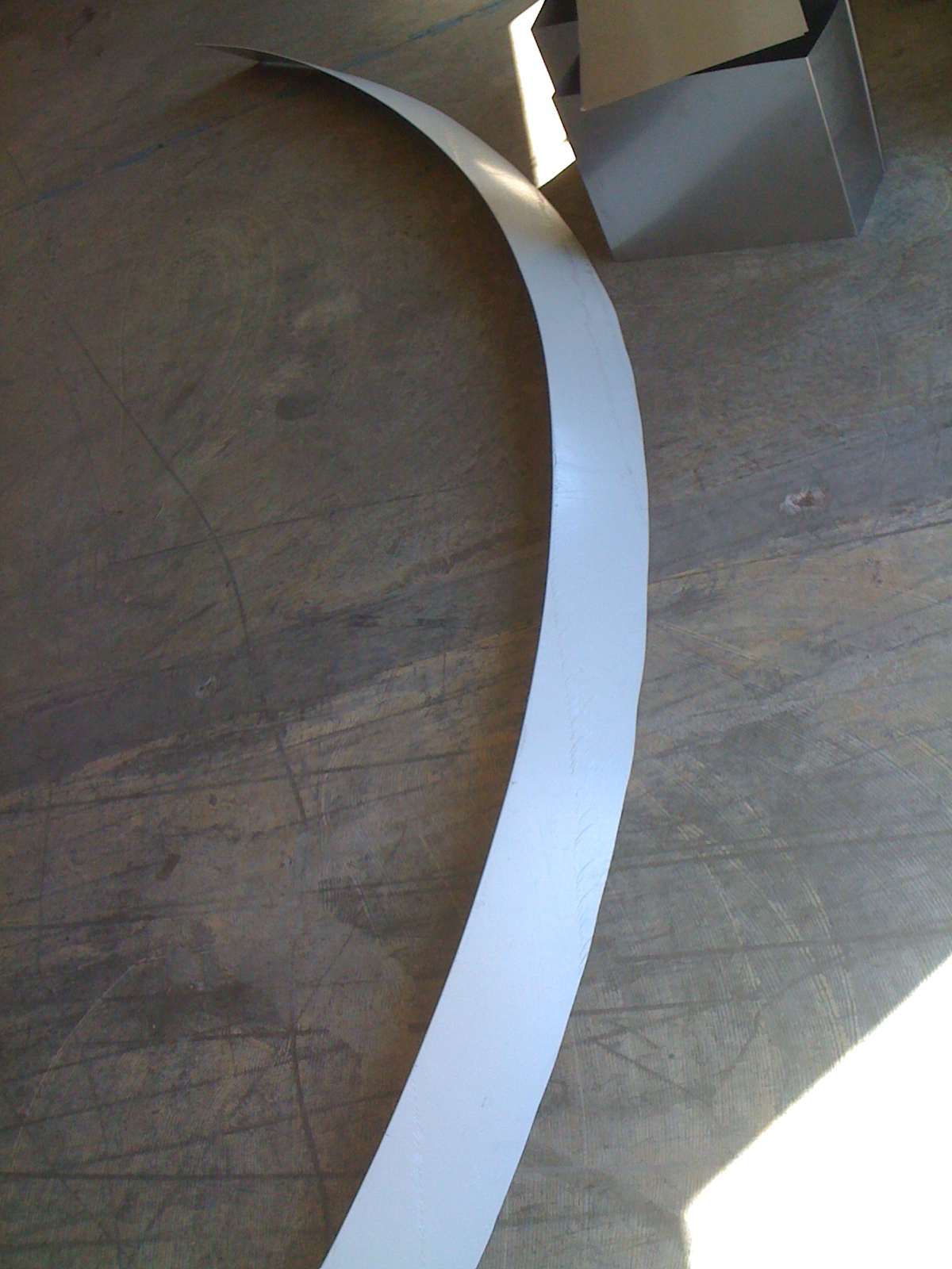Architectural Sheet Metal Work: 8' continuos radius fascia in 16 gauge ...