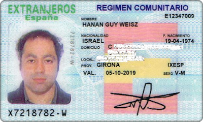 Documentos: Spanish Residence Card