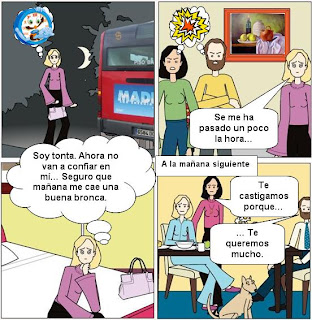 PERSONA, FAMILIA Y RELACIONES HUMANAS: COMIC SOBRE LA AUTOESTIMA