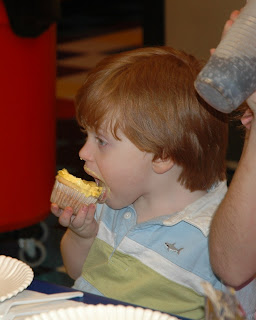 M is for Montgomery: Party Time-Batman cake