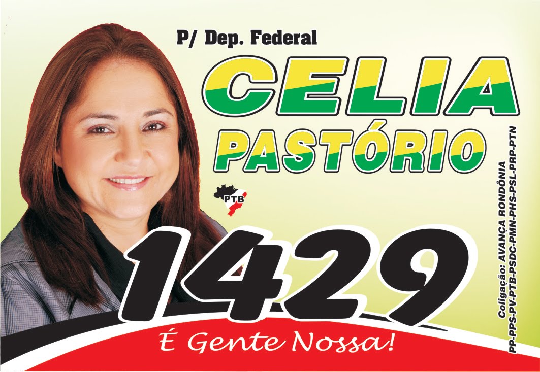 DEPUTADA FEDERAL CELIA PASTORIO