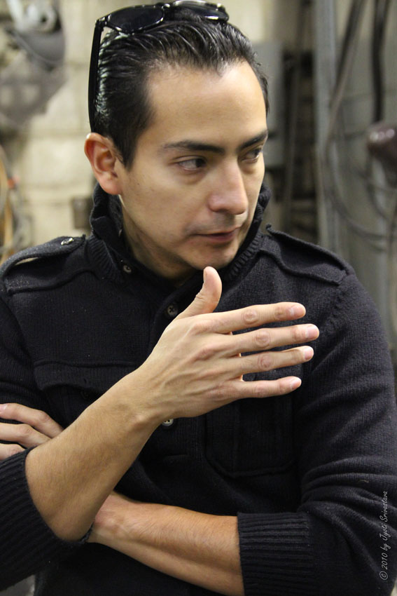 Public Art in Chicago: Adrian Calderon: Much more than a handsome face..