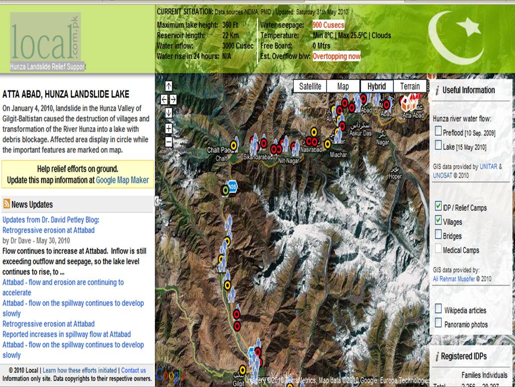 Hunza Valley Map