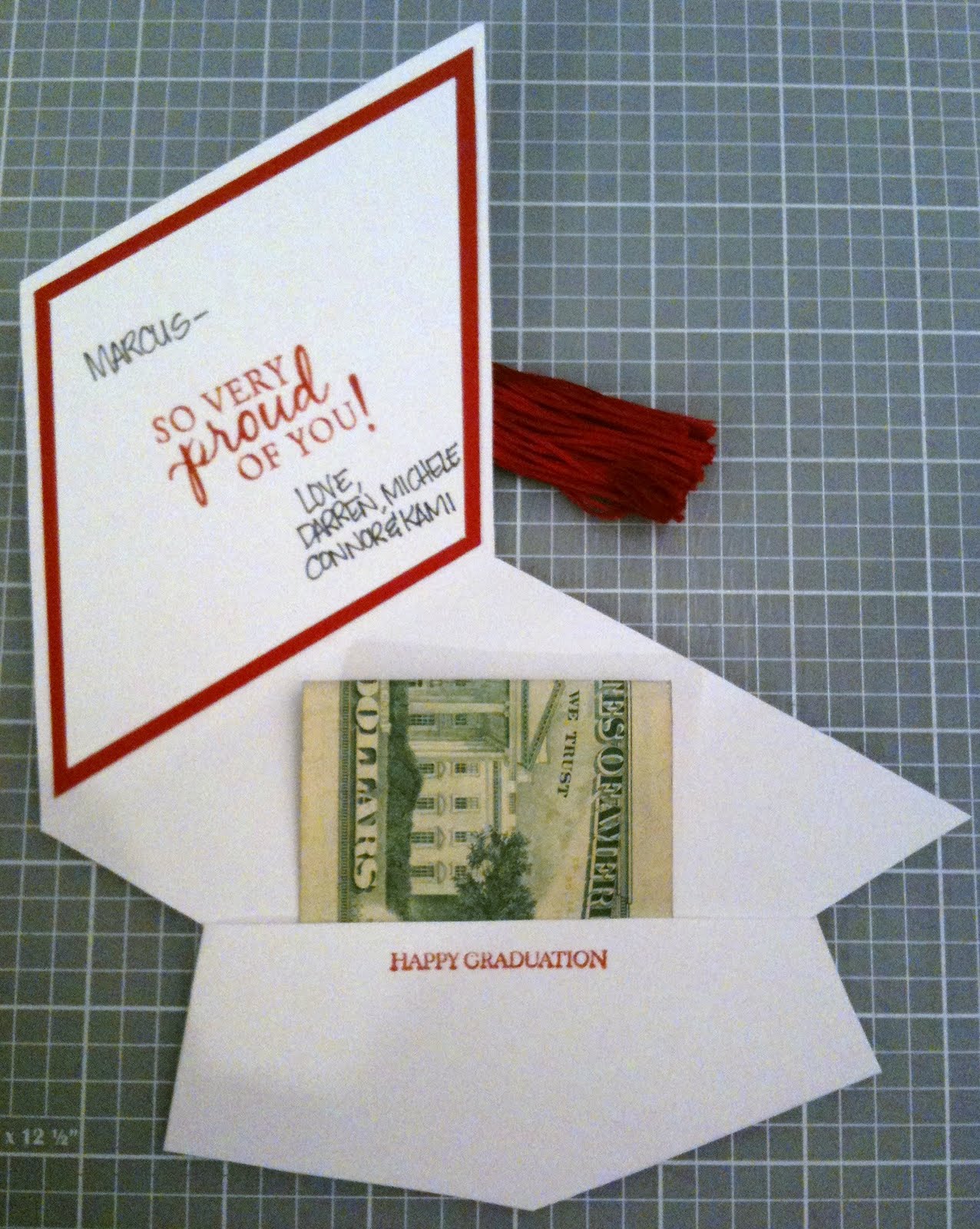 My Simple Crafts: Graduation Cap Card