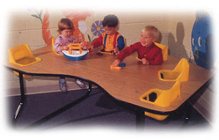 Parents Guide to Daycare: The Perfect Toddler Table
