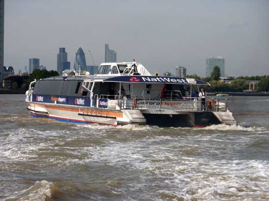 A Transport of Delight: Thames Clipper