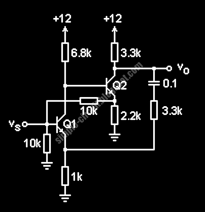 Simple Shunt Series Pair Wideband Amplifier Circuit - Electronic ...