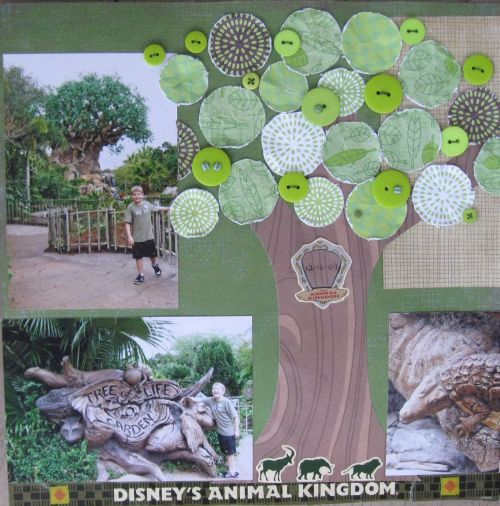 DISNEY SCRAPBOOK ALBUM 2009: Animal Kingdom Part 1