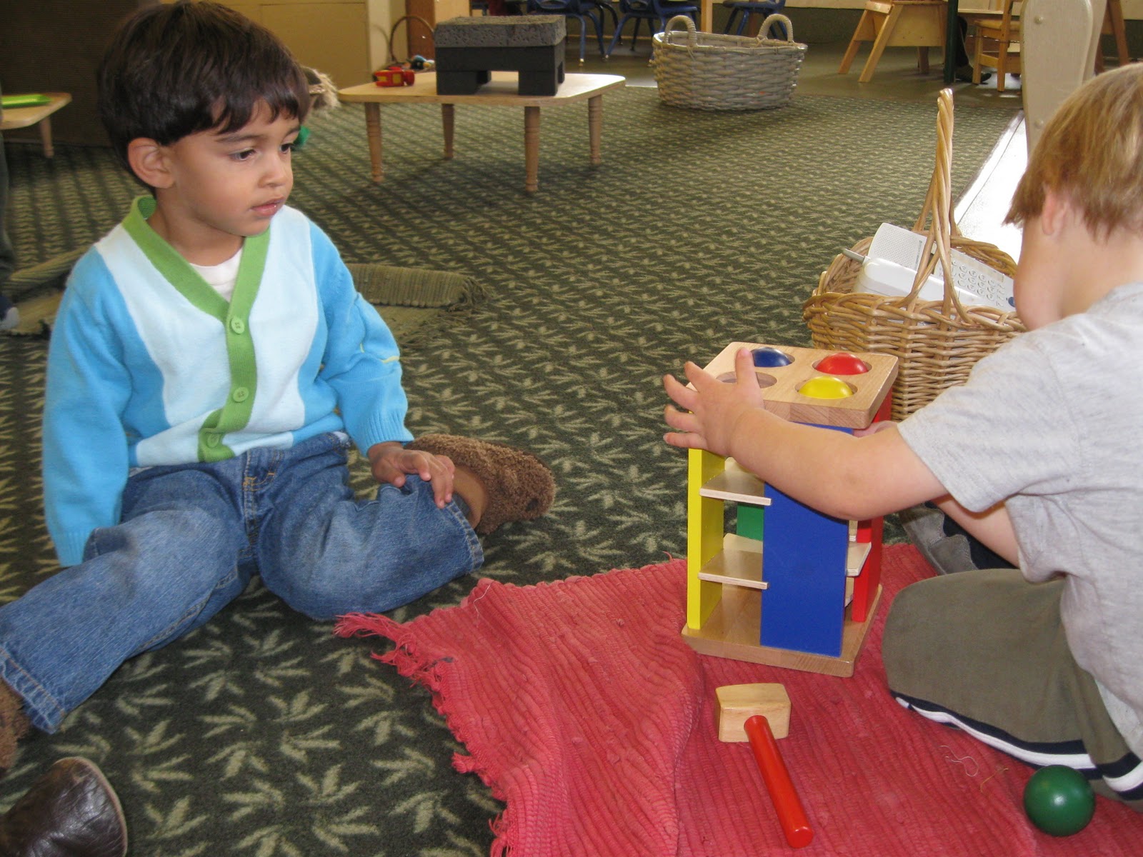 Classroom Life at Namaste: Toddlers Exploring Cause and Effect