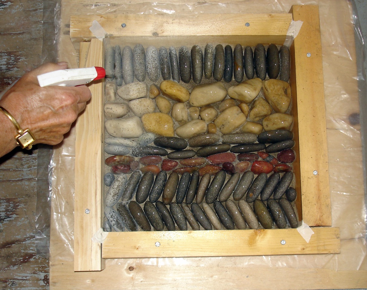 Ward's Island Community Pebble Mosaic Project: How to make a Pebble Mosaic