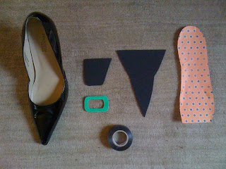 elle and kate: DIY ENTRY #30 Witch Shoes (props)
