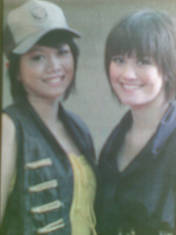 thegossipgeek: agnes monica tunjuk diva depan stacy af 6, my favorite star