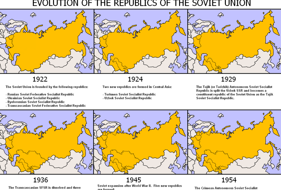 Geoprofessora: Mapas: URSS a Federação Russa!