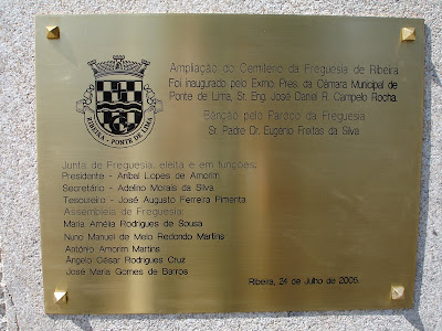 UniR II - UNIÃO pela RIBEIRA: Placa de inauguração da ampliação do ...