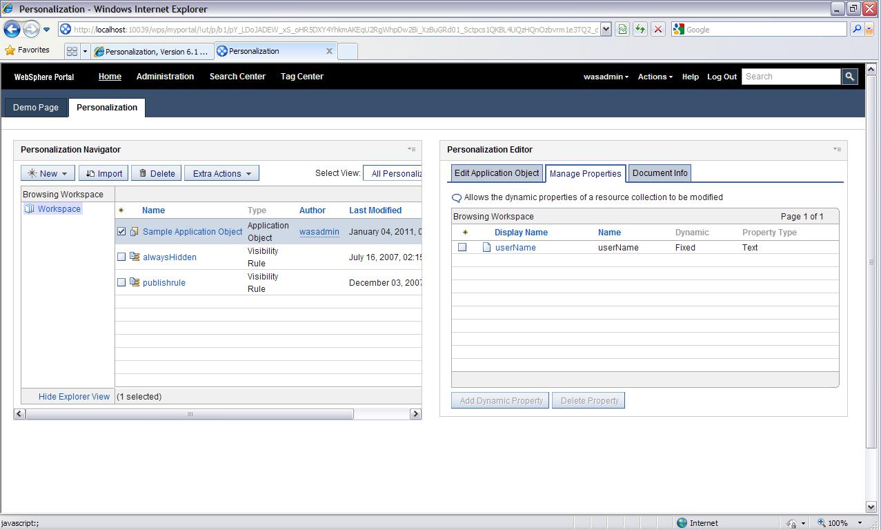 Sunil's Notes: How to show or hide a portal or portlet page in ...