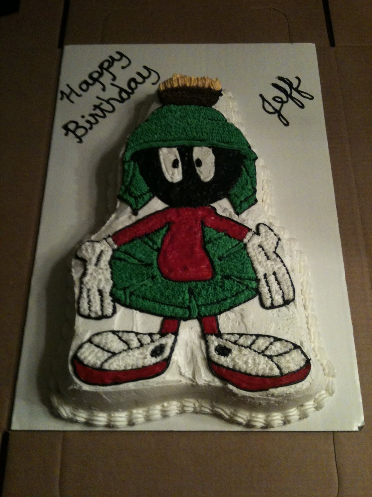 Cakes by Joanna: Marvin the Martian