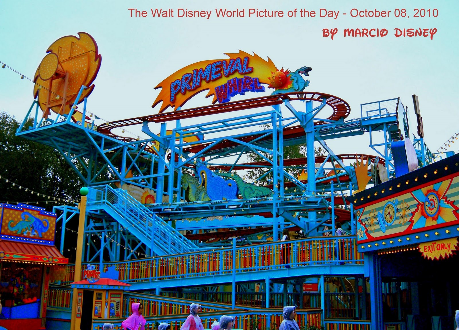 The Walt Disney World Picture of the Day: Primeval Whirl