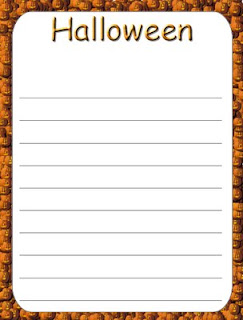 Debbie's Resource Cupboard: Halloween writing frame