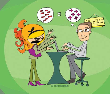 BLOGGER ASESORES: QUEJAS Y RECLAMOS