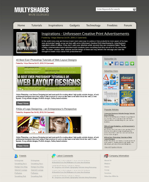 Web designer Resources