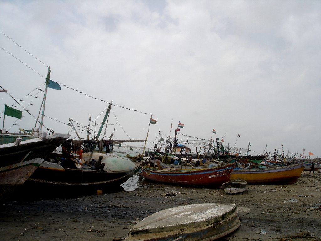 Jakhau in Kutch - the land of the dried, dead fish