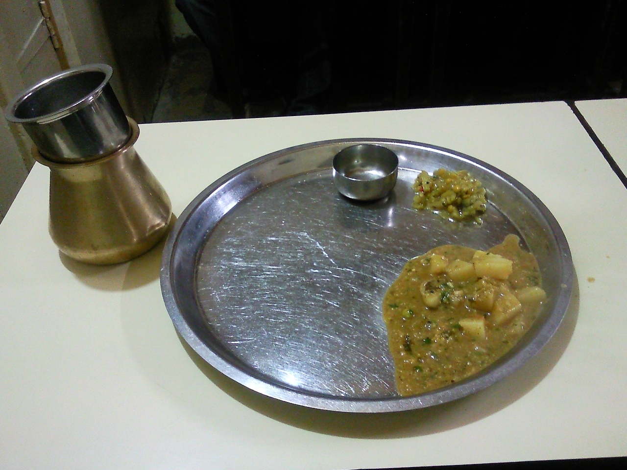 Food at Badshahi Boarding and Lodging House