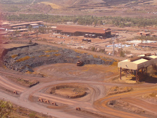 Andrew and Nikki around Oz: Mt Whaleback iron ore mine, Newman WA
