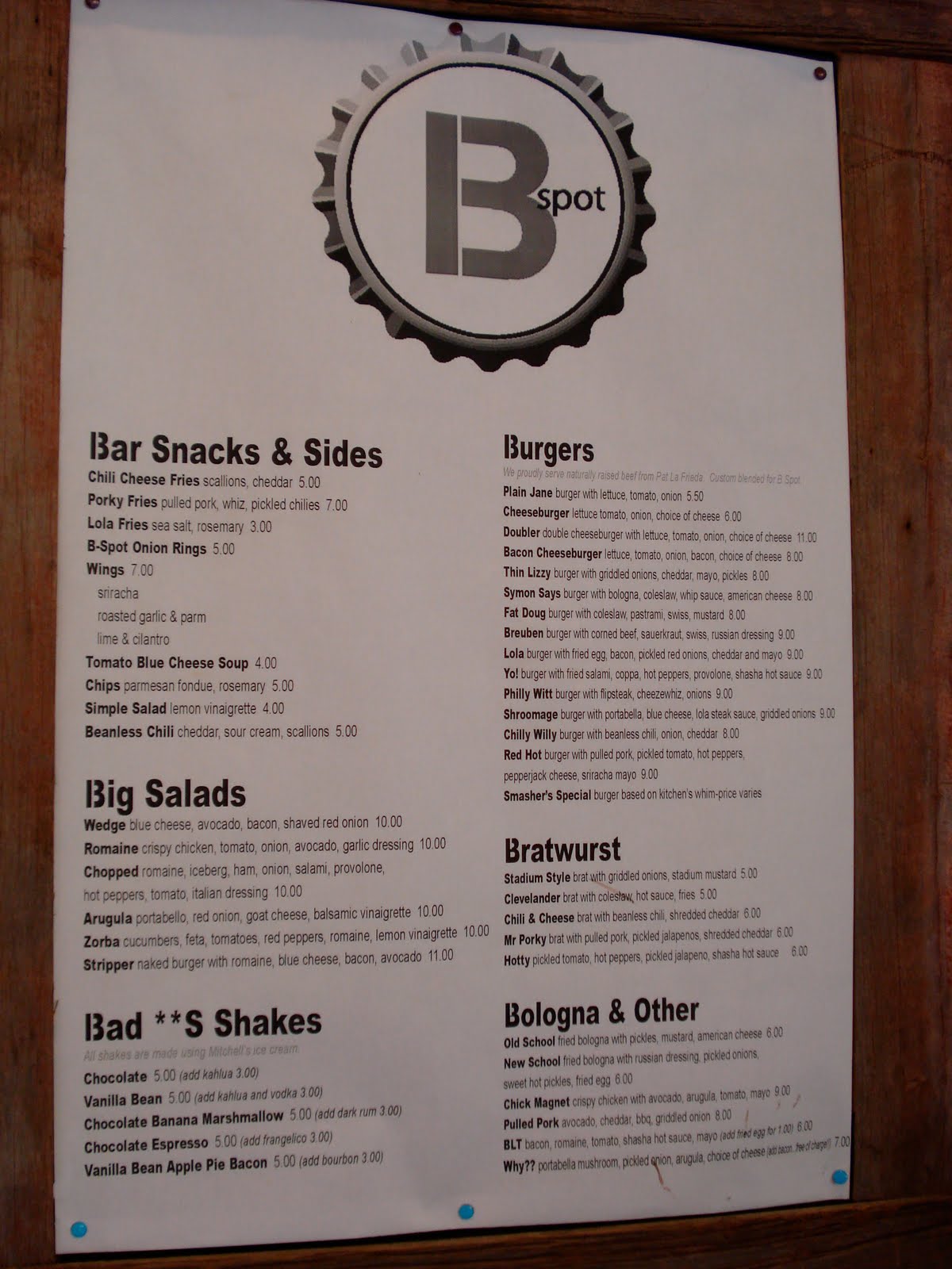 Penguin Eats: B Spot Burgers @ Woodmere