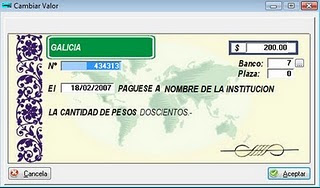 COMERCIO: tipos de cheques