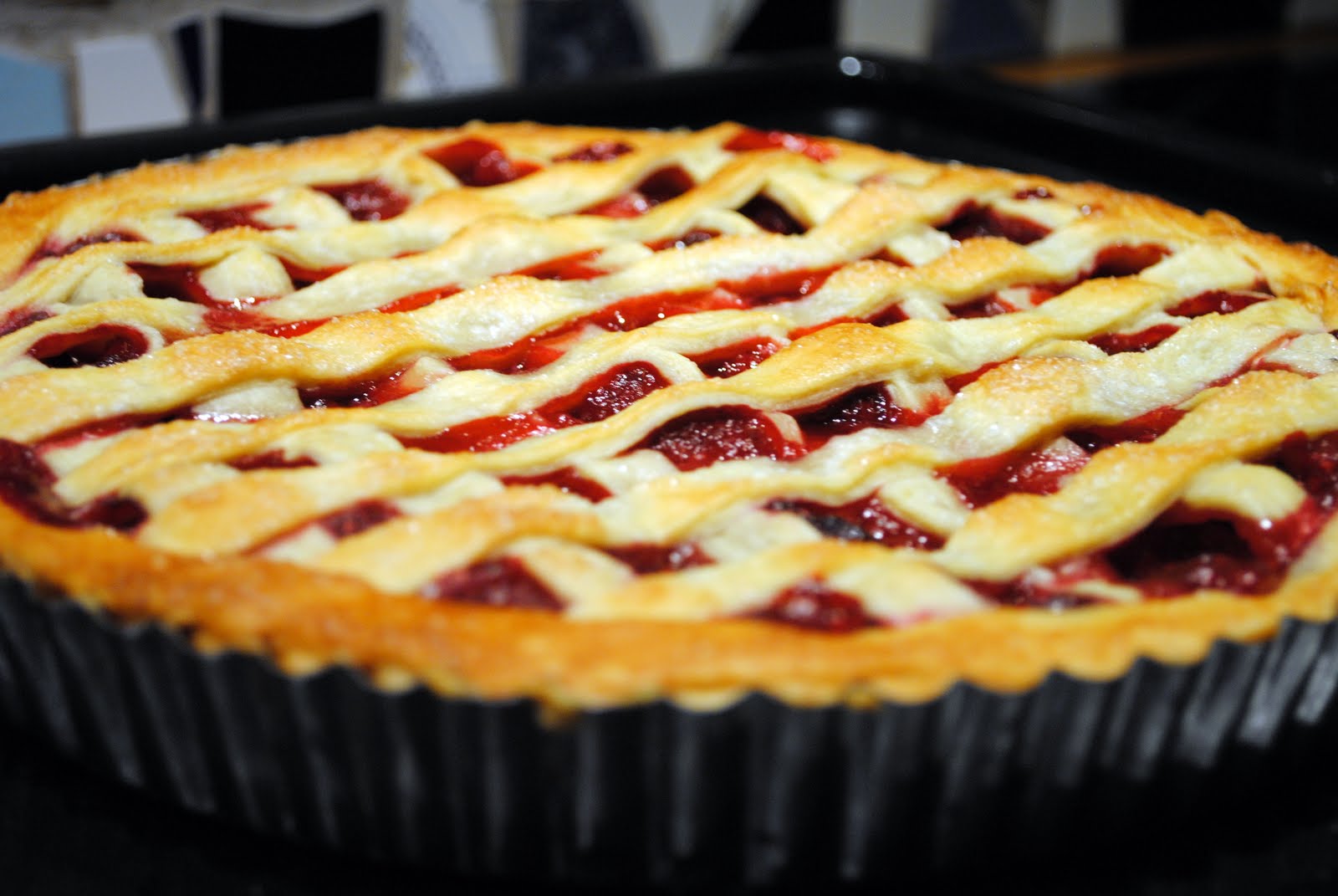 Sandras kitchen: Fresh Raspberry Pie