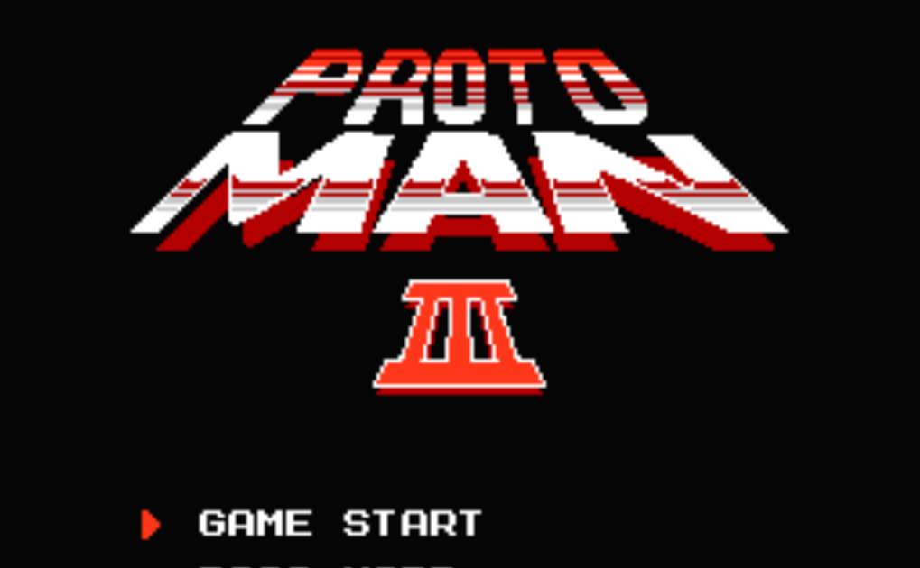 8 Bit Protoman Shooting