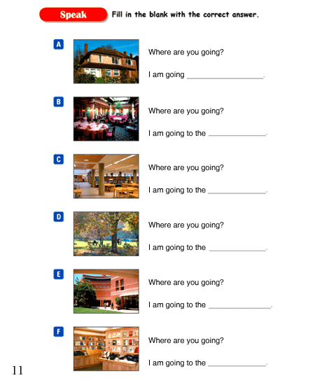 Junior English: Lesson 2: Talking about Places
