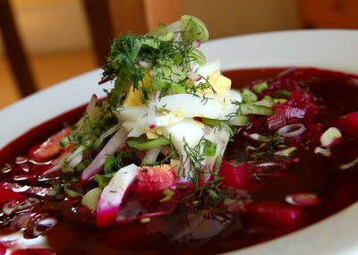 Beyond Salmon: Cold Borsh