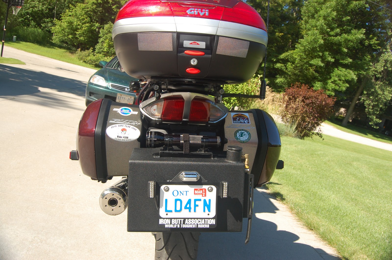 Fuel Tank: Motorcycle Auxiliary Fuel Tank