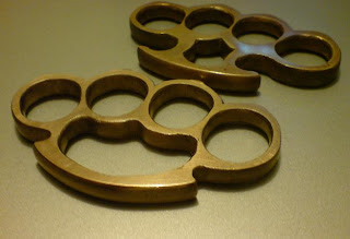 WeaponCollector's Knuckle Duster and Weapon Blog: Handmade Brass ...