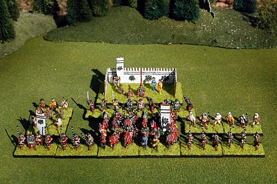 Miniature Minions: DBA Early Samurai Army Completed