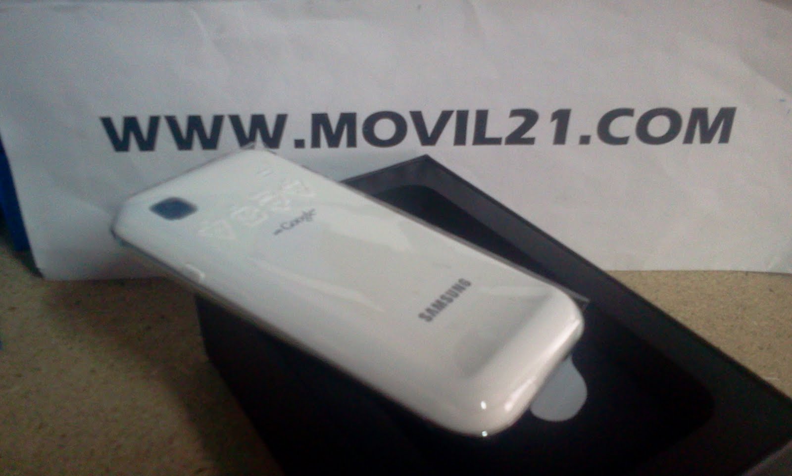 Blog Movil21 - Tienda de móviles libres: Samsung Galaxy S Blanco