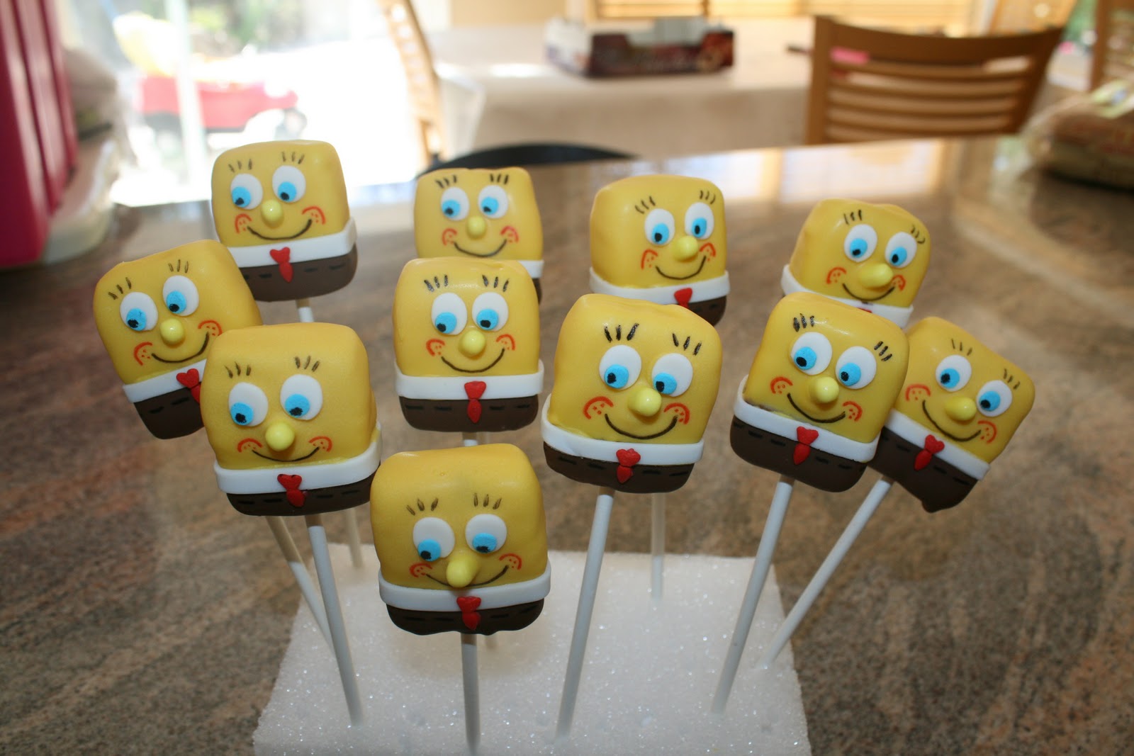 Sweet Treats: Spongebob Cake Pops