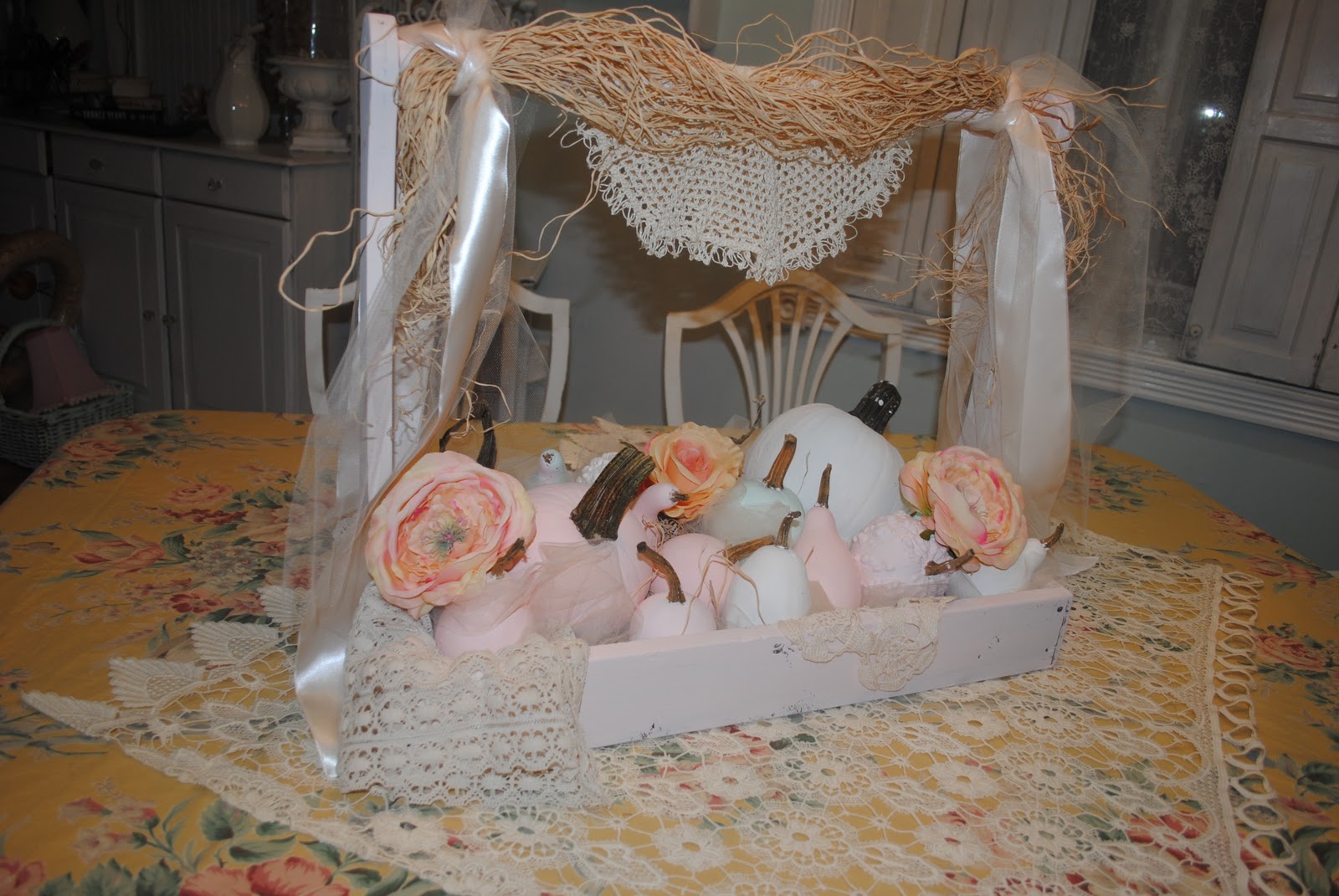 Patty Dorsi Designs: Decorating for fall Shabby Chic Style