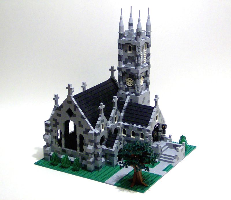 Lego Asia: Cathedral MOC